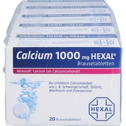 HEXAL® Calcium 1000 Hexal Brausetabletten 100 St