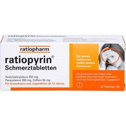 ratiopharm Ratiopyrin Schmerztabletten 20 St