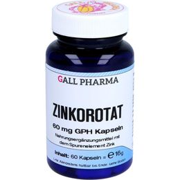 Hecht-Pharma Zinkorotat 60 mg Gph Kapseln 60 St