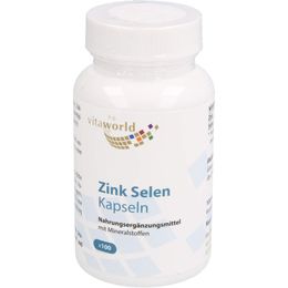 vitaworld Zink Selen Kapseln 15 mg/100 &mu;g 100 St