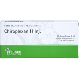 Pfl&uuml;ger&reg; Chiroplexan H Inj.Ampullen 10X2 ml