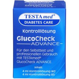 Sebapharma Testamed GlucoCheck Advance Kontrolllösung 4 ml