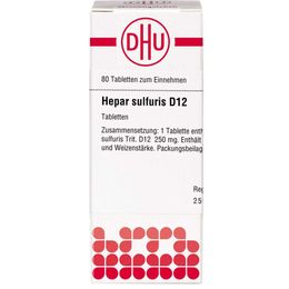DHU-Arzneimittel Hepar Sulfuris D 12 Tabletten 80 St