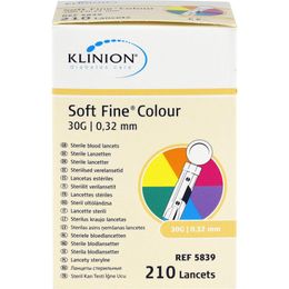 1001 Artikel Medical Soft Fine colour Lanzetten 30 G 0,32 mm 210 St