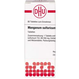 DHU-Arzneimittel Manganum Sulfuricum D 6 Tabletten 80 St