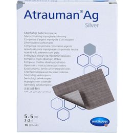 kohlpharma Atrauman Ag 5x5 cm steril Kompressen 10 St