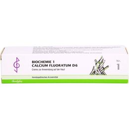 Bombastus Biochemie 1 Calcium fluoratum D 6 Creme 100 ml