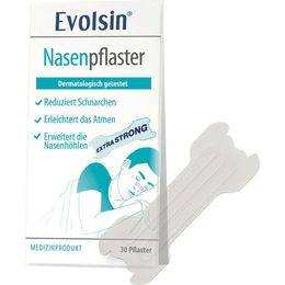Evolsin Nasenpflaster extra stark transparent 30 St