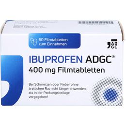 Ibuprofen Adgc 400 mg Filmtabletten 50 St