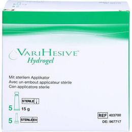 Varihesive Hydrogel mit Applikator 5X15 g
