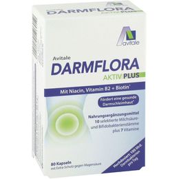 Avitale Darmflora Aktiv Plus 100 Mrd.Bakterien+7 Vitamine 80 St