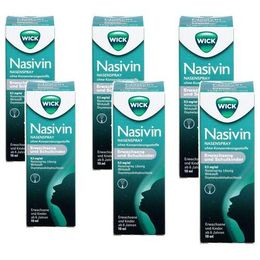 Wick Nasivin Nasenspray oK Erw./Schulkin.0,5 mg/ml 6 St