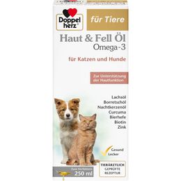 Queisser Doppelherz für Tiere Haut&Fell Öl f.Hunde/Katzen 250 ml