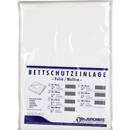Dr. JUNGHANS Bettschutzeinlage Folie Molton 70x100 cm 1 St