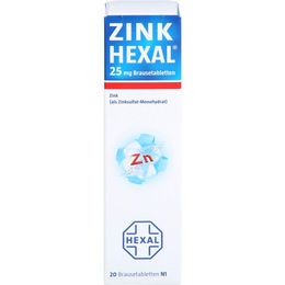 HEXAL&reg; Zink Hexal Brausetabletten 20 St