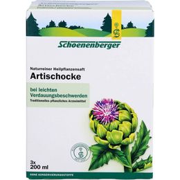 Salus Artischockensaft Schoenenberger 3X200 ml