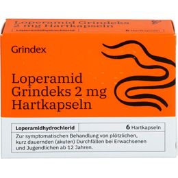 Loperamid Grindeks 2 mg Hartkapseln 6 St