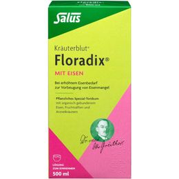 Salus Floradix mit Eisen L&ouml;sung zum Einnehmen 500 ml