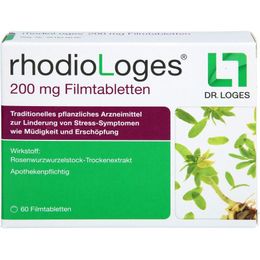 Dr. Loges + Co. GmbH Rhodiologes 200 mg Filmtabletten 60 St