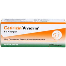 Cetirizin Vividrin 10 mg Filmtabletten 20 St