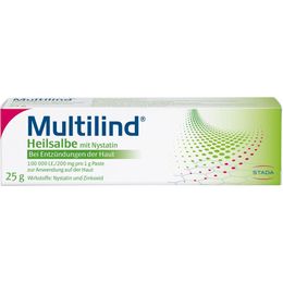 STADA Multilind Heilsalbe m.Nystatin u.Zinkoxid 25 g