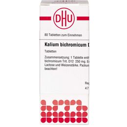 DHU-Arzneimittel Kalium Bichromicum D 12 Tabletten 80 St