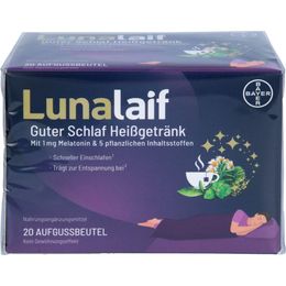 BAYER Lunalaif Guter Schlaf Hei&szlig;getr&auml;nk Beutel 20 St