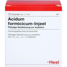 Heel Acidum Formicicum Injeel Ampullen 10 St