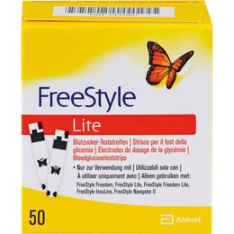 Freestyle Lite Teststreifen ohne Codieren 50 St