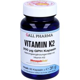 Hecht-Pharma Vitamin K2 200 &mu;g Gph Kapseln 60 St