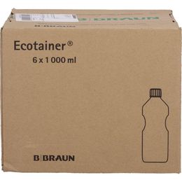 Aqua B.Braun Sp&uuml;ll&ouml;sung Kunststoff Flasche 6X1000 ml