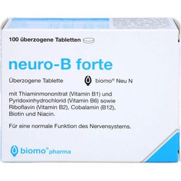 NEURO-B forte biomo Neu &uuml;berzogene Tabletten 100 St