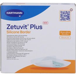 Paul Hartmann AG Zetuvit Plus Silicone Border steril 20x20 cm 10 St