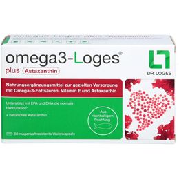 Dr. Loges + Co. GmbH OMEGA3-LOGES plus Kapseln 60 St