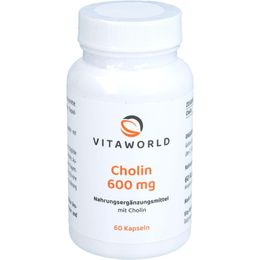 vitaworld Cholin 600 mg Kapseln 60 St