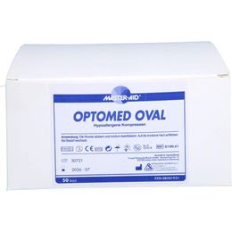 Optomed oval Wundverband selbstkl.Master Aid 50 St