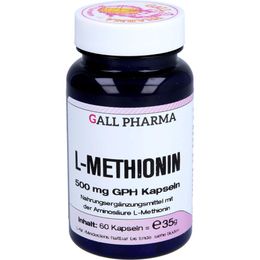 Hecht-Pharma L-METHIONIN 500 mg Kapseln 60 St