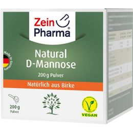 Natural D-Mannose aus Birke Pulver ZeinPharma 200 g