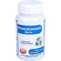Berco-ARZNEIMITTEL Schwarzk&uuml;mmel&ouml;l Berco Kapseln 60 St