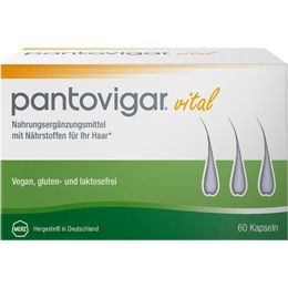 Pantovigar vital Kapseln mit N&auml;hrstoffen f&uuml;r Haare 60 St