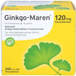 HERMES Arzneimittel GINKGO-MAREN 120 mg Filmtabletten 200 St