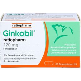 GINKOBIL-ratiopharm 120 mg Filmtabletten 120 St