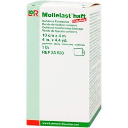 Lohmann & Rauscher Mollelast haft Binden latexfrei 10 cmx4 m wei&szlig; 1 St