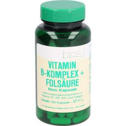Bios Medical Services Vitamin B KOMPLEX+Fols&auml;ure Bios Kapseln 100 St