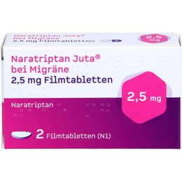 Naratriptan Juta bei Migr&auml;ne 2,5 mg Filmtabletten 2 St