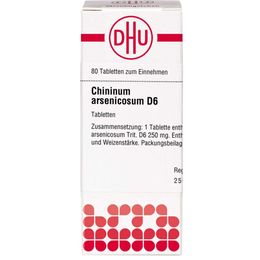 DHU-Arzneimittel Chininum Arsenicosum D 6 Tabletten 80 St
