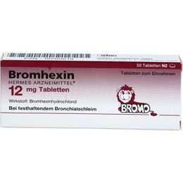 Bromhexin HERMES Arzneimittel 12 mg Tabletten 50 St