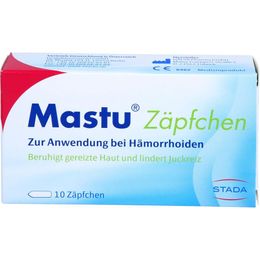 Heilpflanzenwohl GmbH Mastu Z&auml;pfchen H&auml;morrhoiden 10 St