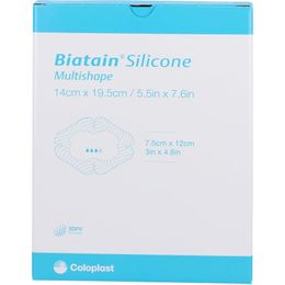 Coloplast Biatain Silicone Schaumverb.Multishape 14x19,5 cm 5 St