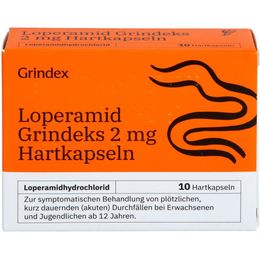 Loperamid Grindeks 2 mg Hartkapseln 10 St